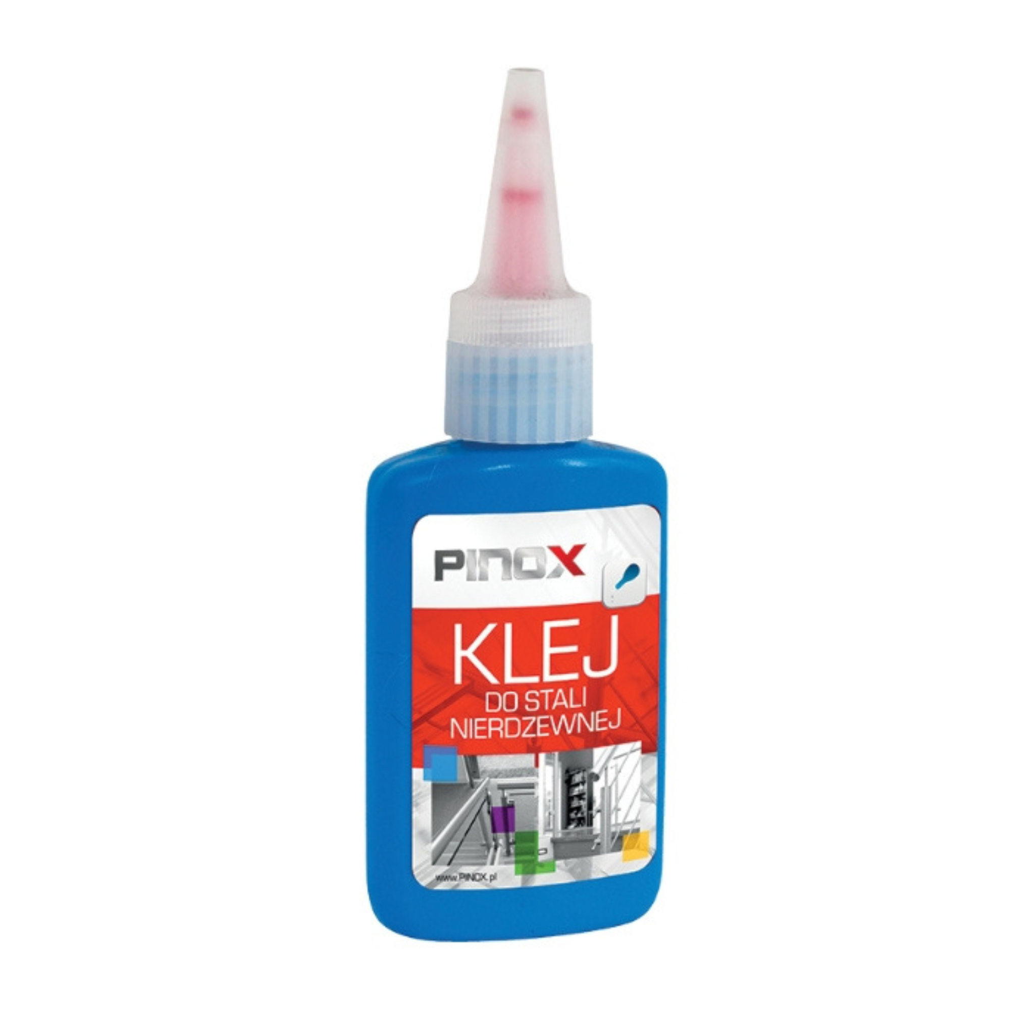 Glue for stainless steel store